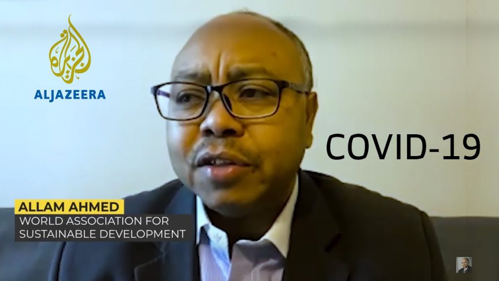 Al Jazeera TV Prof. Allam Ahmed Interview on The Grand Ethiopian ...